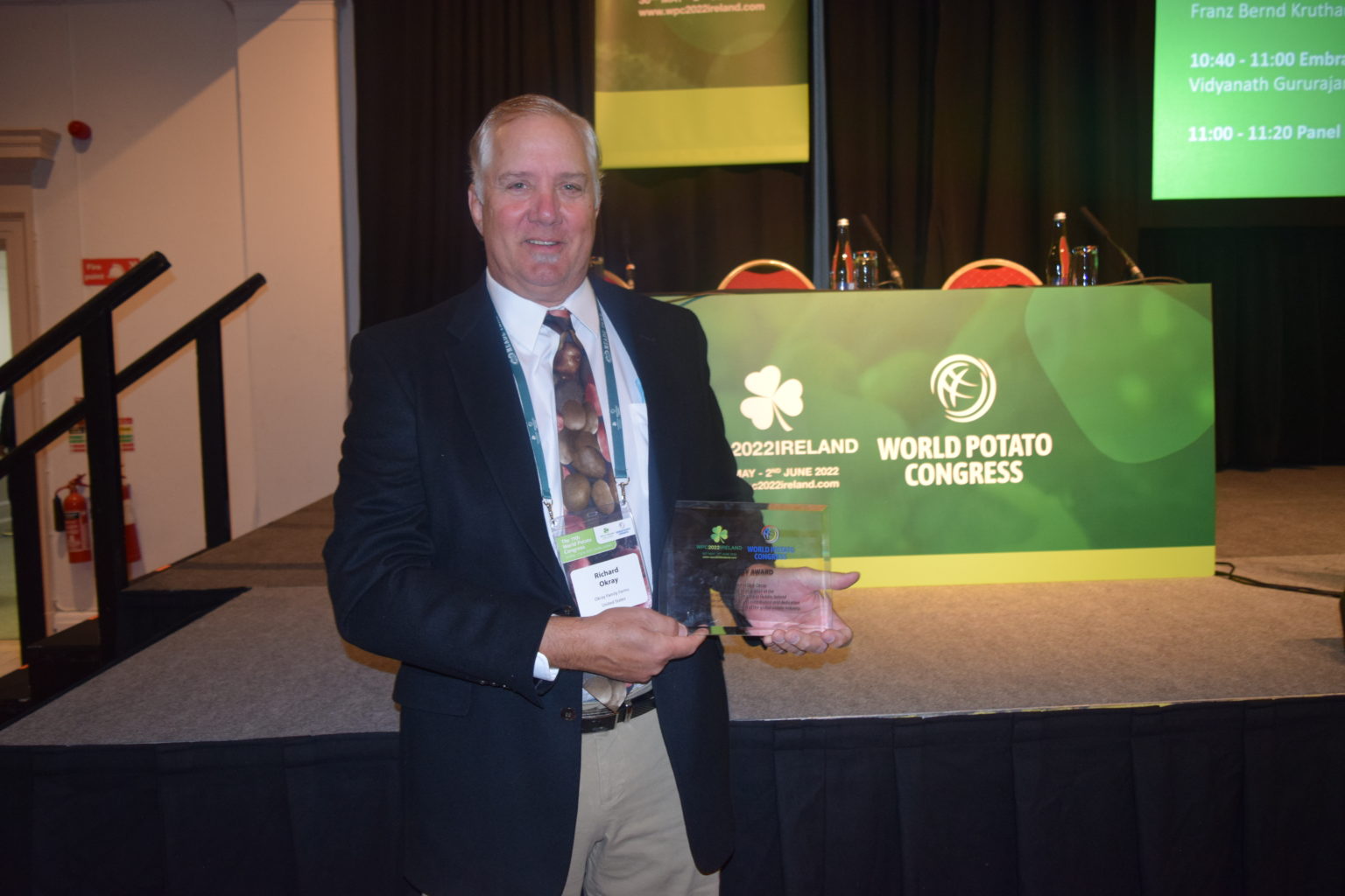 Okray receives World Potato Congress Industry Award - Spudman