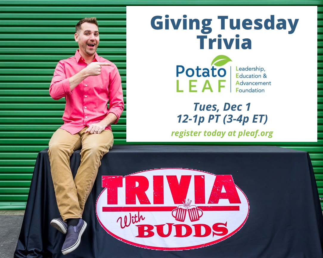 Trivia fundraiser announced for Potato LEAF foundation - Spudman
